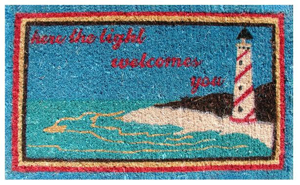 Coir Doormat I Lighthouse I Nautical Doormat – Coco Doormats | Modern ...