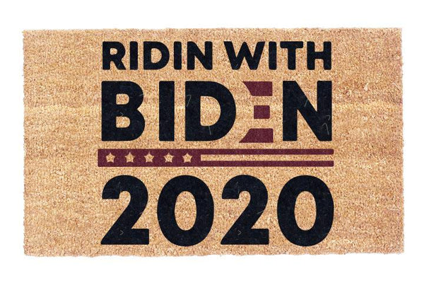 Ridin' With Biden 2020 Coco Doormat – Coco Doormats | Modern & Elegant ...